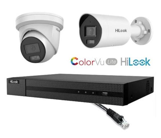 Hikvision HiLook - 8MP / 4K 8 Channel ColorVu Lite IP CCTV Camera...