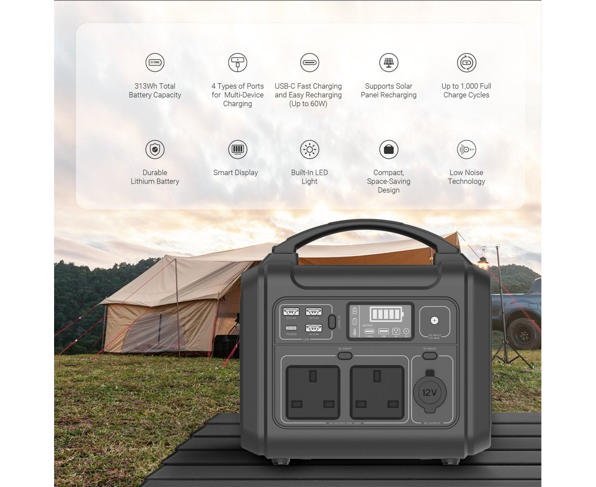 EZVIZ PS300 300Wh Portable Power Station